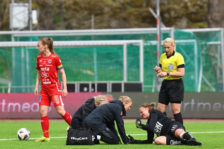 Emilia Larsson 16 Hammarby Ahead Game Editorial Stock Photo - Stock ...
