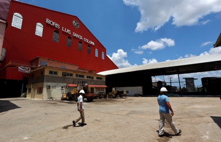 Two Workers Walk Central Sugar Boris Editorial Stock Photo - Stock ...