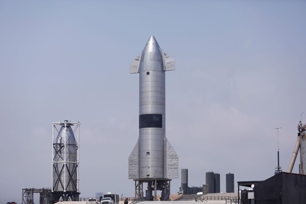 Spacex Starship Sn15 Fins Untied Open Editorial Stock Photo - Stock ...