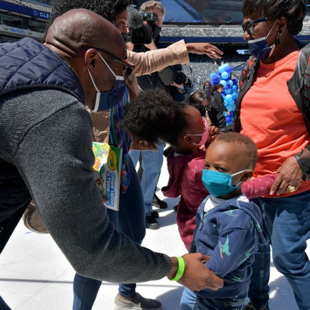 Families Reunited After Being Separated During Editorial Stock Photo ...