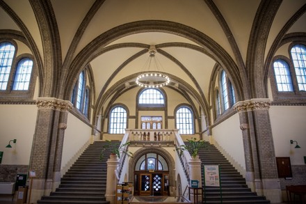 Foyer Library Budapest University Technology Economics Editorial Stock ...
