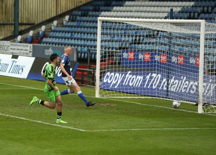 Odin Bailey Forest Green Rovers Celebrates Editorial Stock Photo ...