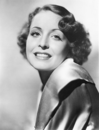 American Actress Joan Perry Head Shoulders Editorial Stock Photo ...
