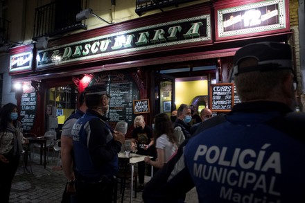 Local Police Agents Control Bars Restaurants Editorial Stock Photo ...