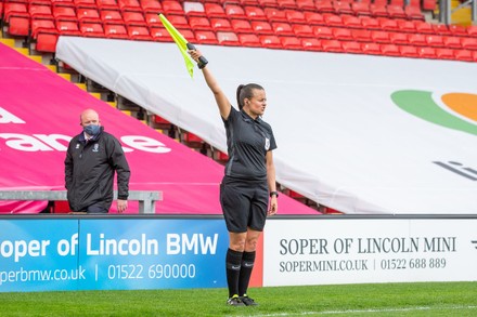 Assistant Referee Lisa Rashid Flags Foul Editorial Stock Photo - Stock ...