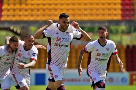Benevento Calcio v Cagliari Calcio, Italian football Serie A match ...