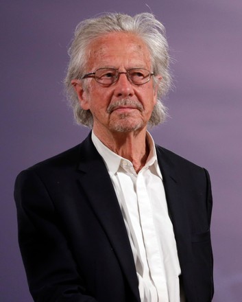 Austrian Writer Peter Handke During Ceremony Editorial Stock Photo ...