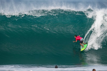 Mexican Bodyboarder Juan Carlos Rides Wave Editorial Stock Photo ...