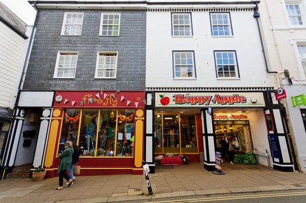 Civic Hall Market Square Totnes Editorial Stock Photo - Stock Image ...