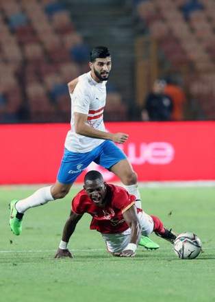 Alahly Player Aliou Dieng Down Action Editorial Stock Photo - Stock ...