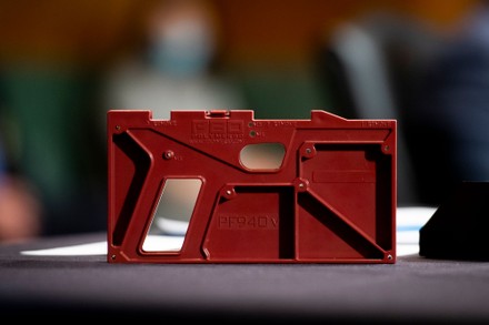 This Polymer80 Pf940v2 Ghost Gun Frame Editorial Stock Photo - Stock ...