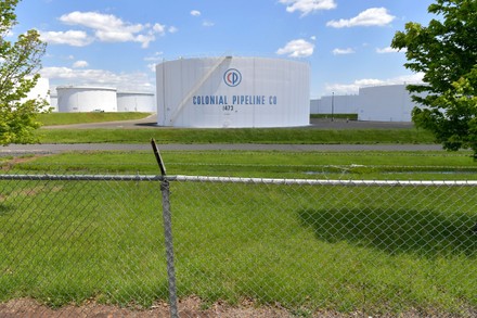 Colonial Pipelines, Woodbridge, New Jersey, USA - 11 May 2021 Stock ...