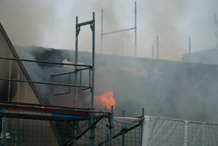 250 Roof truss fire Stock Pictures, Editorial Images and Stock Photos ...