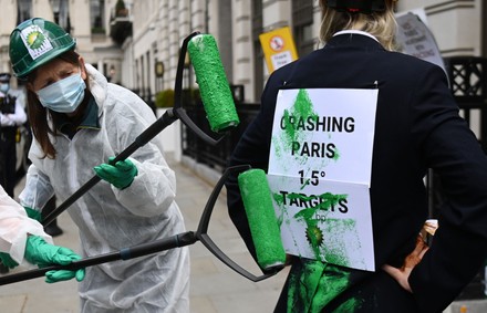 Protesters Demonstrate Against Bp British Petroleum Editorial Stock ...
