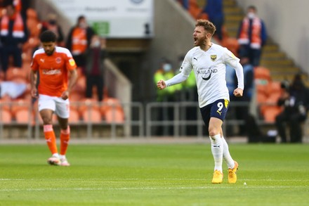 Oxfords Matty Taylor Celebrates Scoring Opening Editorial Stock Photo ...