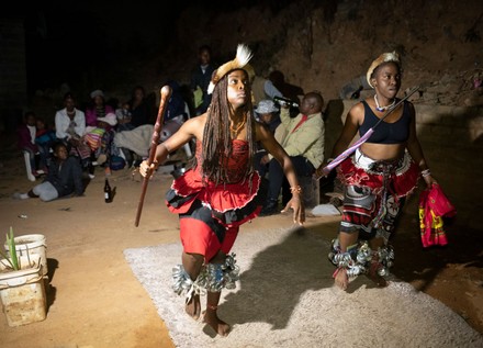 South Africa traditional healer Sangoma initiation ritual, Johannesburg ...