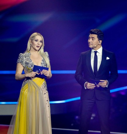 Chantal Janzen L Jan Smit Present Editorial Stock Photo - Stock Image ...