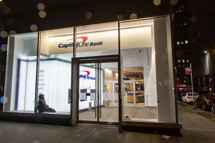 Capital One Bank Branch Manhattan New Editorial Stock Photo - Stock ...