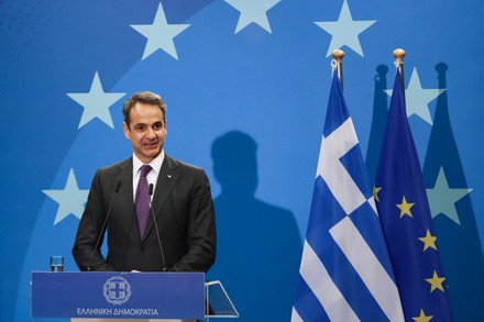 Prime Minister Greece Officially Hellenic Republic Editorial Stock ...
