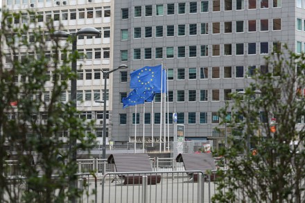 Flags Europe European Flag Symbol Council Editorial Stock Photo - Stock ...