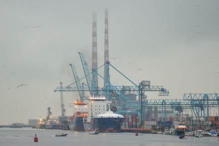 Ms Norbay Mv Delphine Vessels Seen Editorial Stock Photo - Stock Image ...