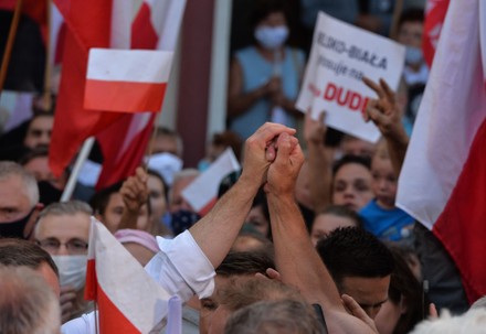 Andrzej Duda Current Polish President Candidate Editorial Stock Photo ...