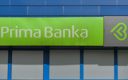 Logo Prima Banka Local Bank On Editorial Stock Photo - Stock Image ...
