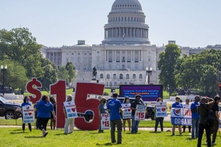 Service Employee International Union Fight 15 Editorial Stock Photo ...