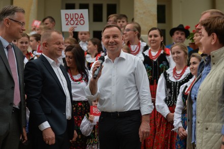 Andrzej Duda Current Polish President Candidate Editorial Stock Photo ...