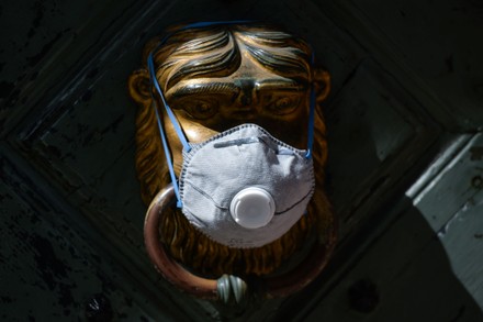 Protective Mask Seen On Piotr Skrzynecki Editorial Stock Photo - Stock ...