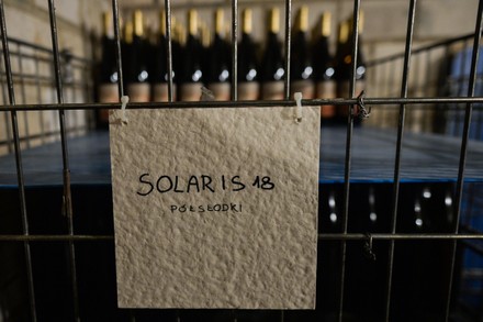 Solaris 2018 Sign Inside Amonit Vineyards Editorial Stock Photo - Stock ...