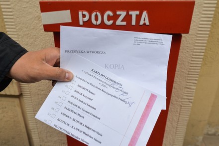 Copy Leaked Presidential Election Documents Copy Editorial Stock Photo ...