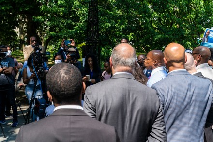 39 Eric Adams rally with supporters and elected officials, New York ...