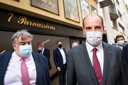 Prime Minister visits Les 7 Parnassians cinema, Paris, France - 19 May ...