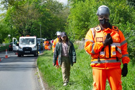 Local Residents Stop Hs2 Campaigners Were Editorial Stock Photo - Stock ...