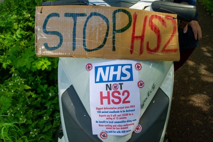 Local Residents Stop Hs2 Campaigners Were Editorial Stock Photo - Stock ...