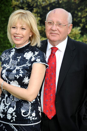 Mikhail Gorbachev His Daughter Irina Virganskaya Editorial Stock Photo ...