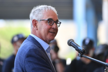 Ron Moelis Delivers Remarks Groundbreaking Bronx Editorial Stock Photo ...