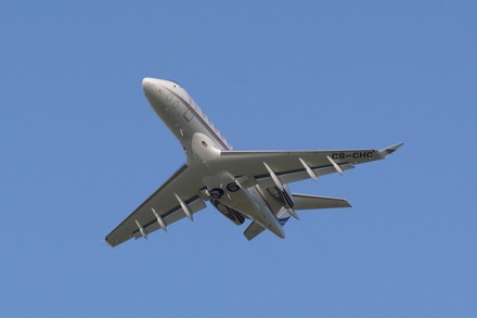 BOMBARDIER CHALLENGER 350 SEEN TAKING OFF Editorial Stock Photo - Stock ...