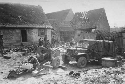 French Army Entering Germany 1945 Editorial Stock Photo - Stock Image ...