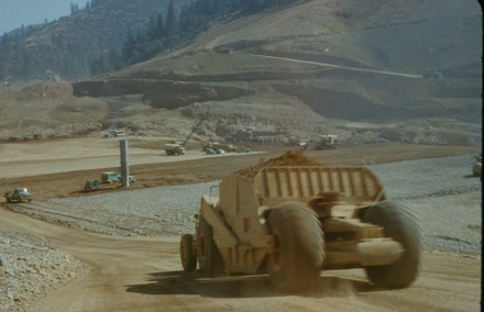 Truck Transporting Soil Construction Trinity Dam Editorial Stock Photo ...