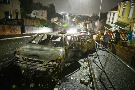 Aftermath Riot Mayhill Area Swansea Which Editorial Stock Photo - Stock ...