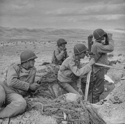 United States Soldiers Looking Through Binoculars Editorial Stock Photo ...