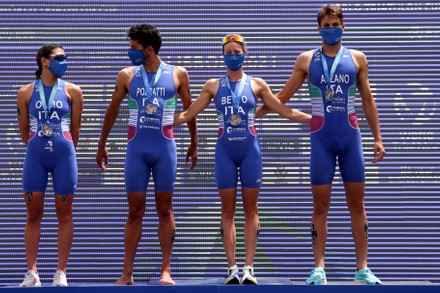 Members Italian Relay Team React On Editorial Stock Photo - Stock Image ...