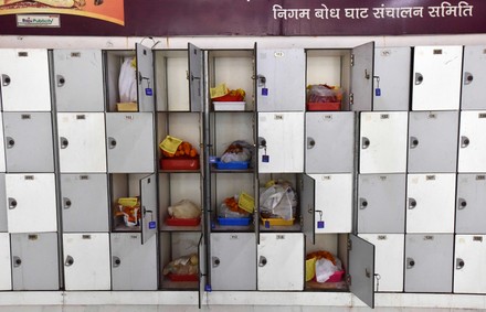 Lockers Where Remains Each Pyres Stored Editorial Stock Photo - Stock ...