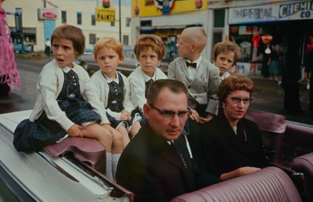 Aberdeen Quints Sitting On Car During Editorial Stock Photo - Stock ...