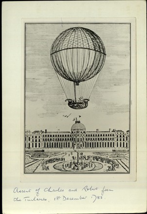 Illustration Jacques Charles Nicolaslouis Roberts Gas Editorial Stock ...