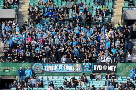 Sydney Fc Fans Before Kick Off Editorial Stock Photo - Stock Image ...