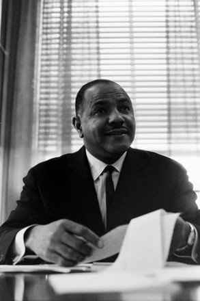Press Chief Carl Thomas Rowan Sitting Editorial Stock Photo - Stock ...