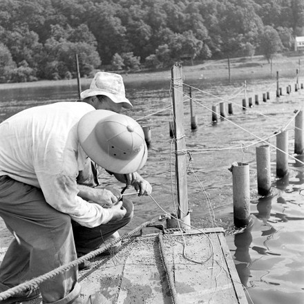 Men Setting Explosives Construction Big Inch Editorial Stock Photo ...